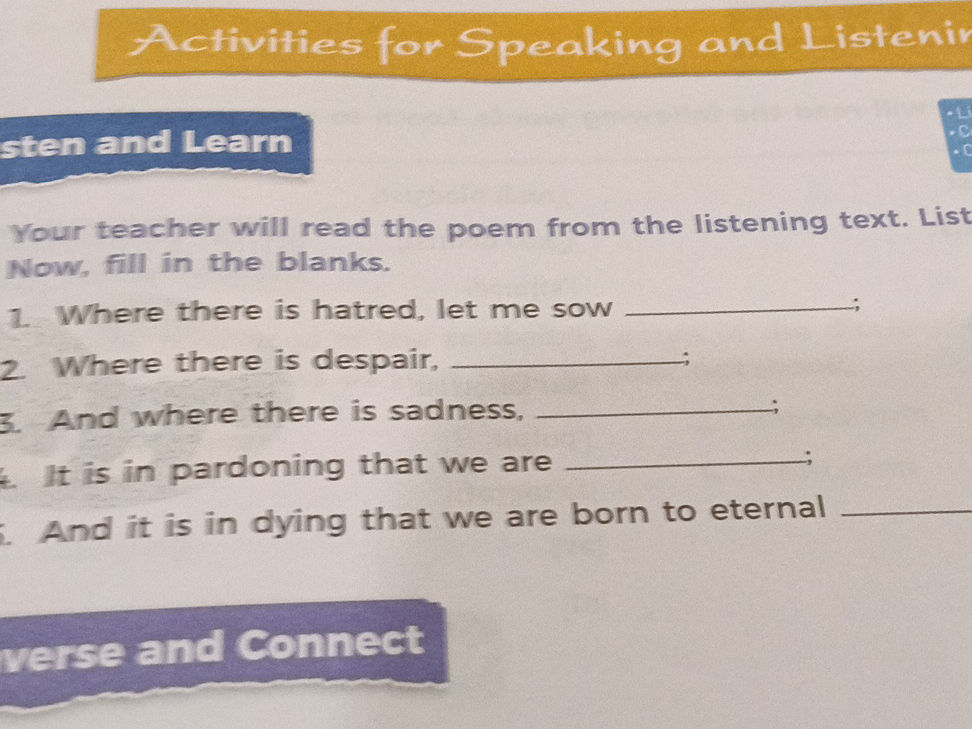 Now, fill in the blanks. 1. Where there is | StudyX