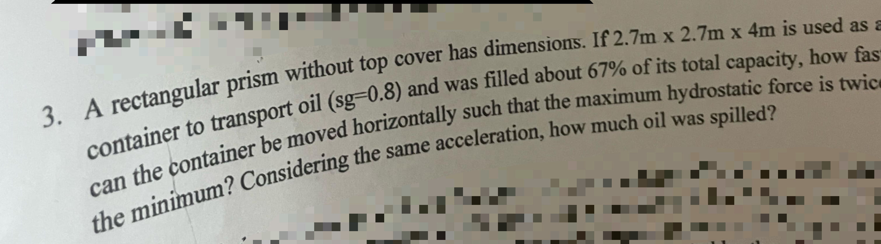 3. A rectangular prism without top cover has | StudyX