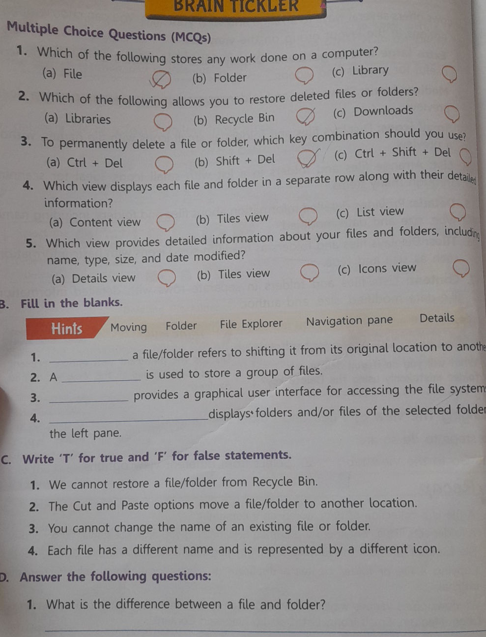 Multiple Choice Questions (MCQs) 1. Which | StudyX