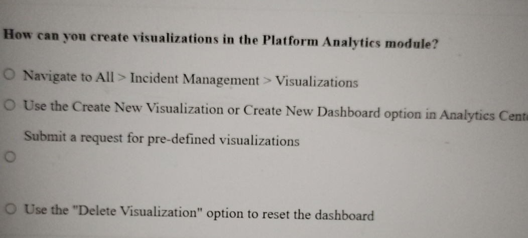 How can you create visualizations in the | StudyX