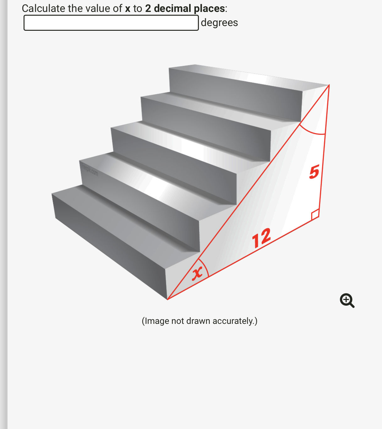 Calculate the value of *x* to 2 decimal | StudyX