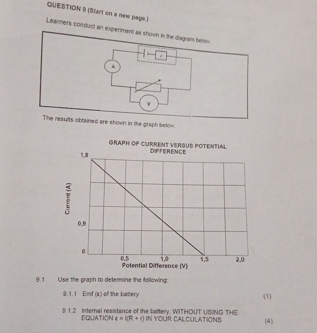 Learners conduct an experiment as shown in | StudyX