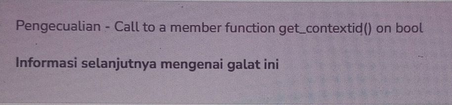 Pengecualian - Call to a member function | StudyX
