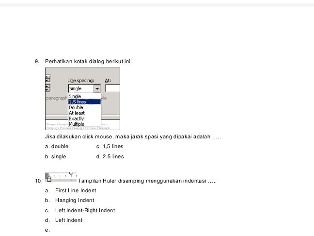 9. Perhatikan kotak dialog berikut ini. | StudyX