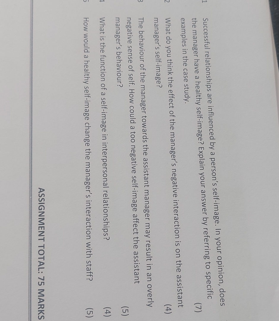 1. Successful relationships are influenced | StudyX