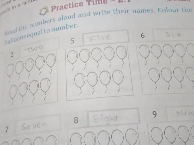 Read the numbers aloud and write their | StudyX