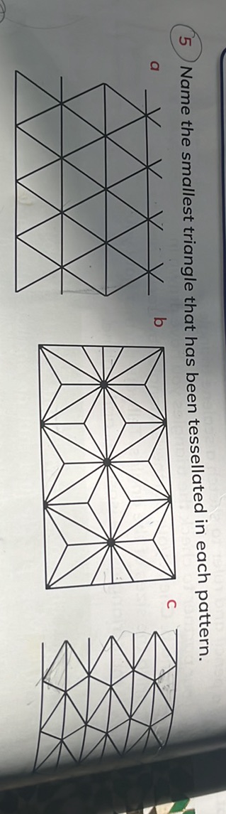 5 Name the smallest triangle that has been | StudyX