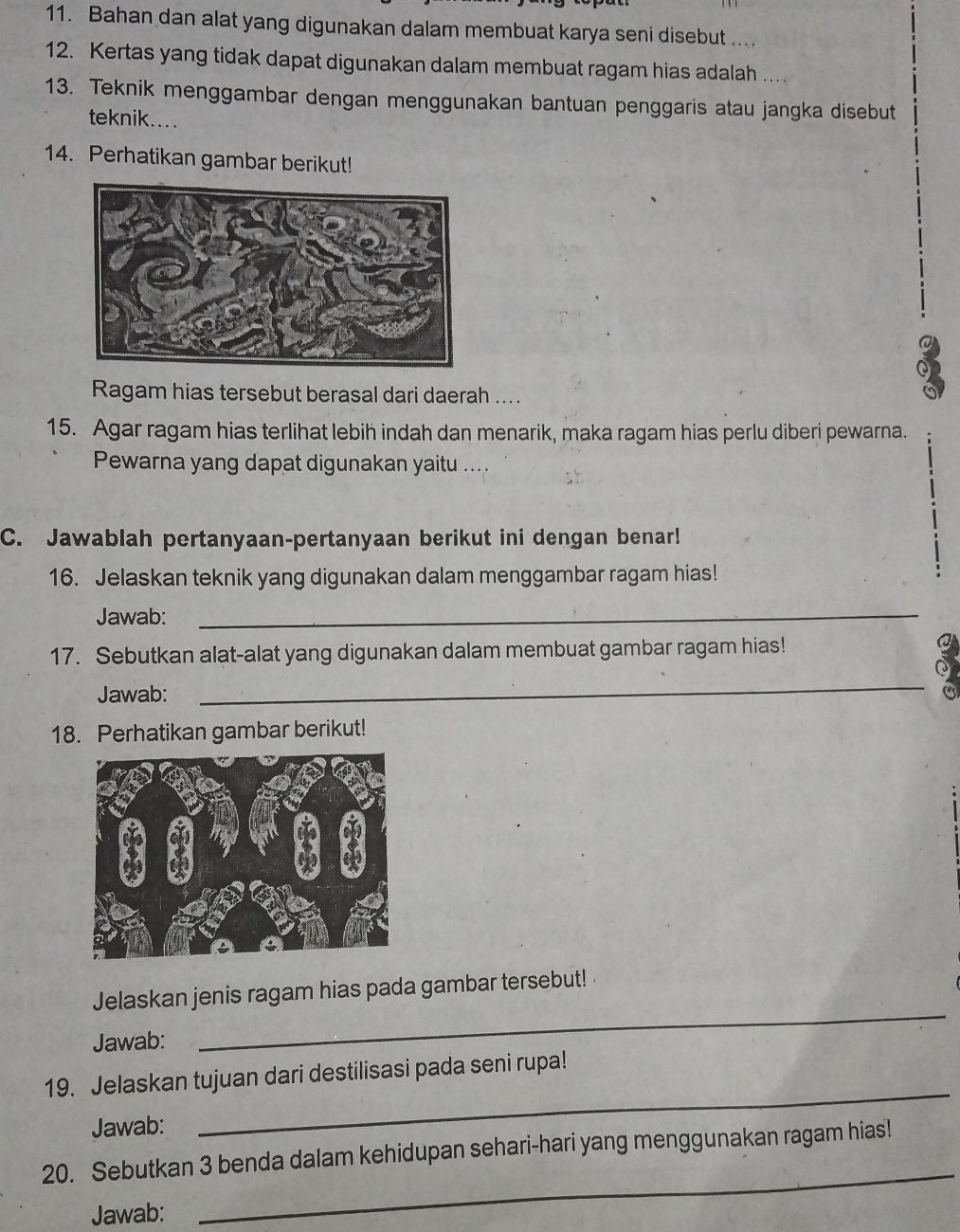 11. Bahan dan alat yang digunakan dalam | StudyX