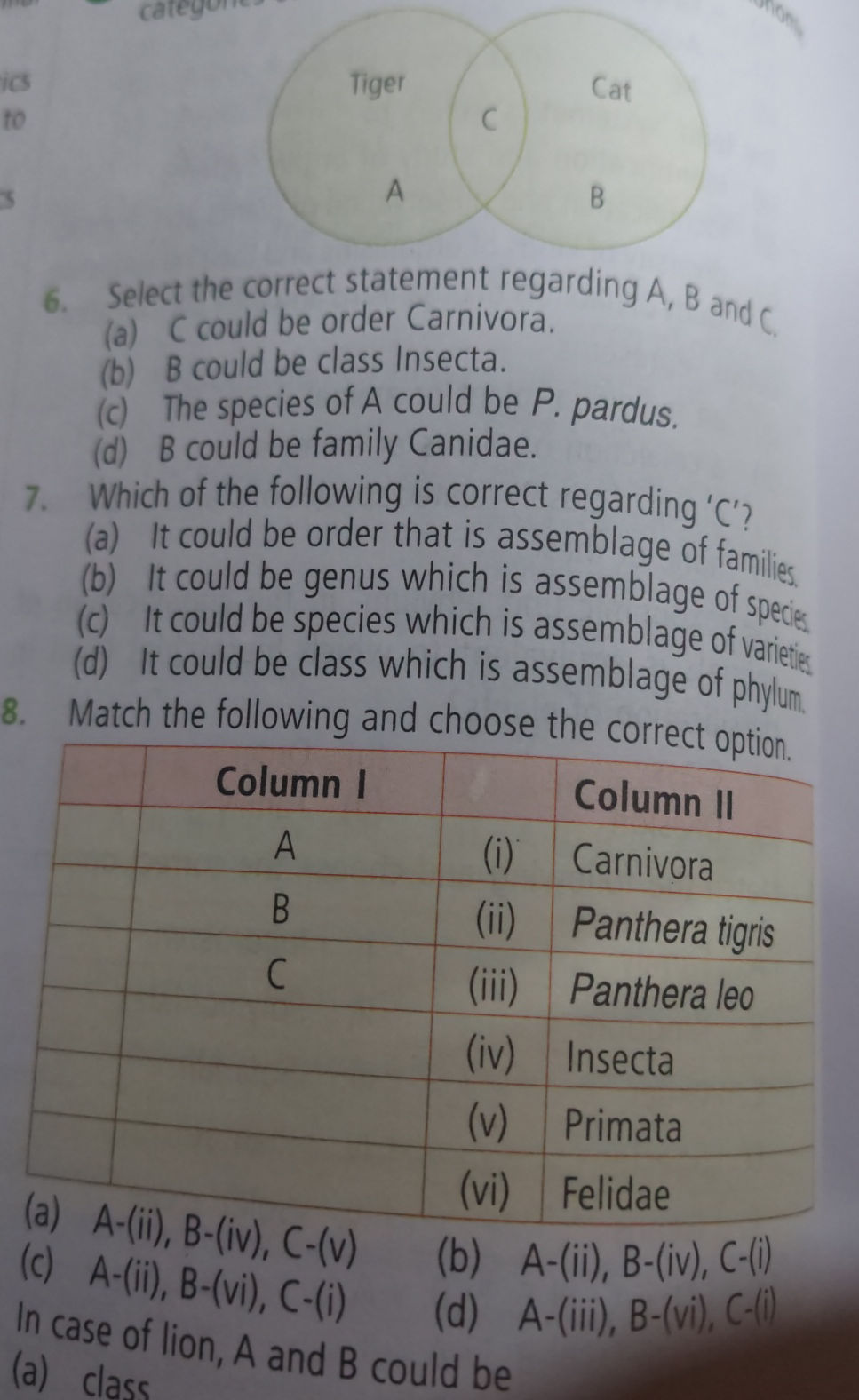 6. Select the correct statement regarding A, | StudyX