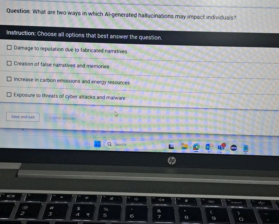 Question: What are two ways in which | StudyX