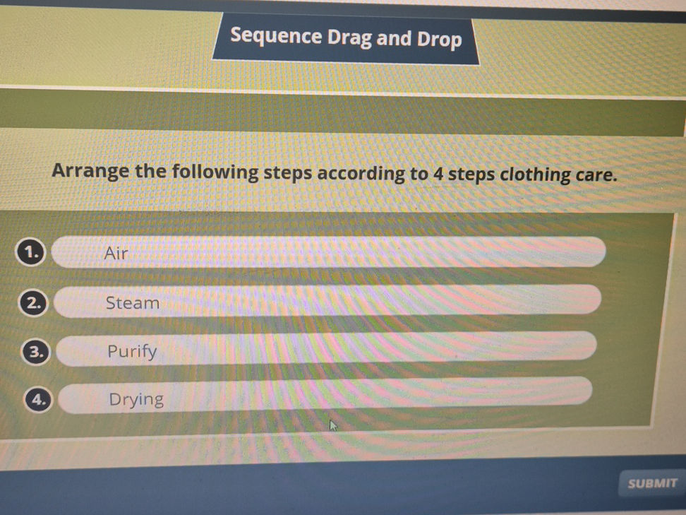 Arrange the following steps according to 4 | StudyX