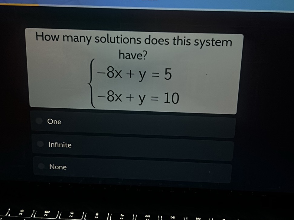 How many solutions does this system have? | StudyX