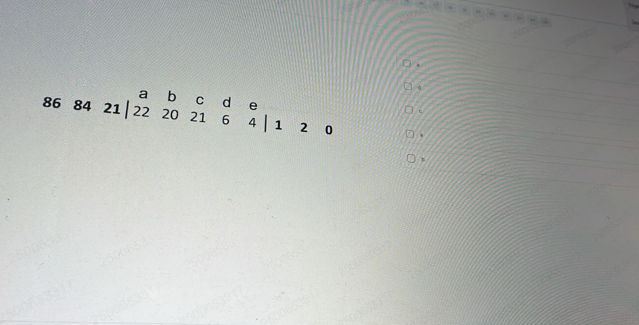 Math problem: Solve the number sequence | StudyX