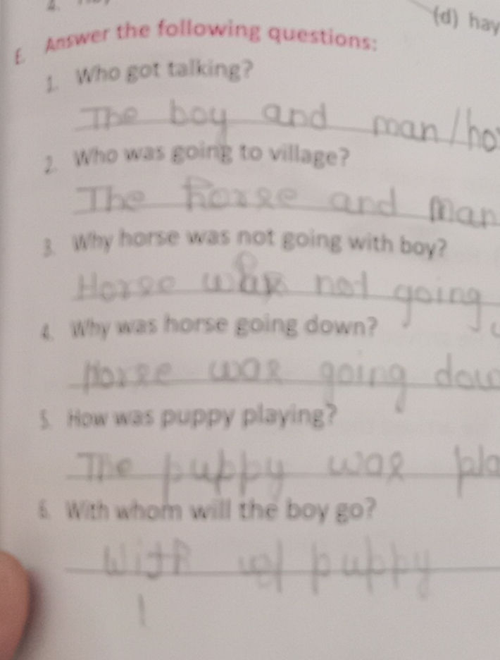 Answer the following questions: 1. Who got | StudyX