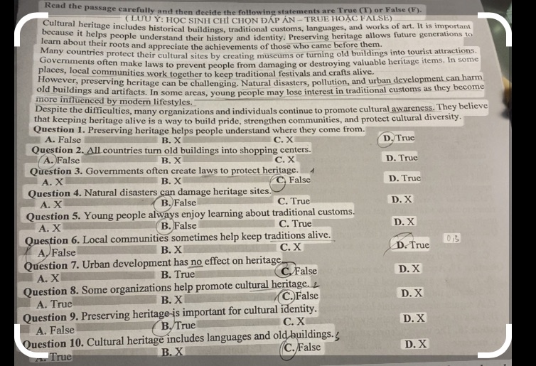 Read the passage carefully and then decide | StudyX