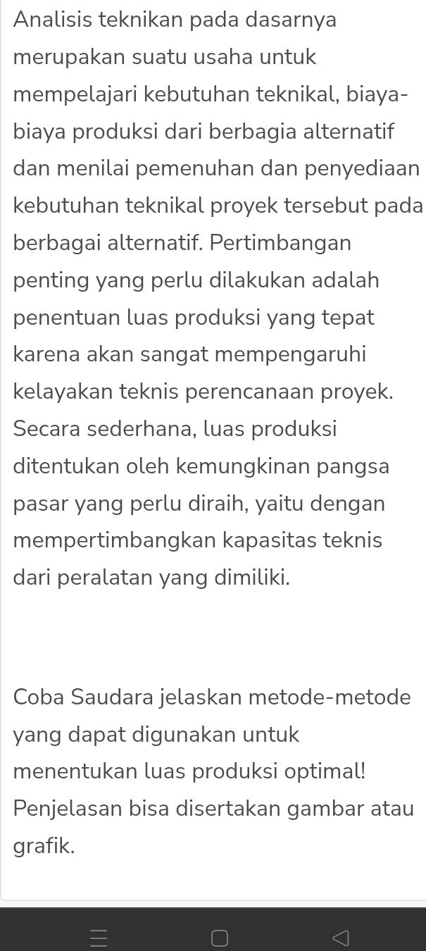 Coba Saudara jelaskan metode-metode yang | StudyX