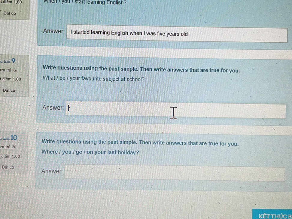 Write questions using the past simple. Then | StudyX