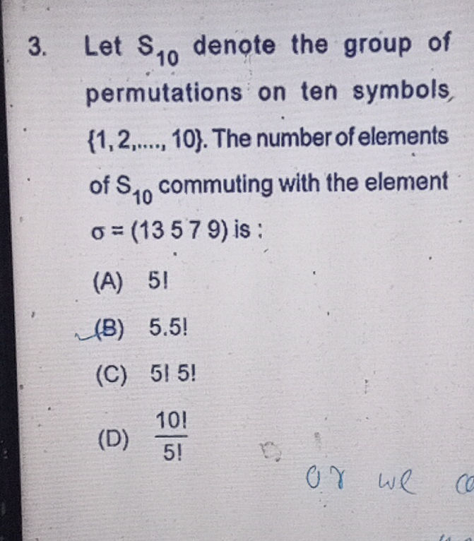 Let $S_{10}$ denote the group of | StudyX