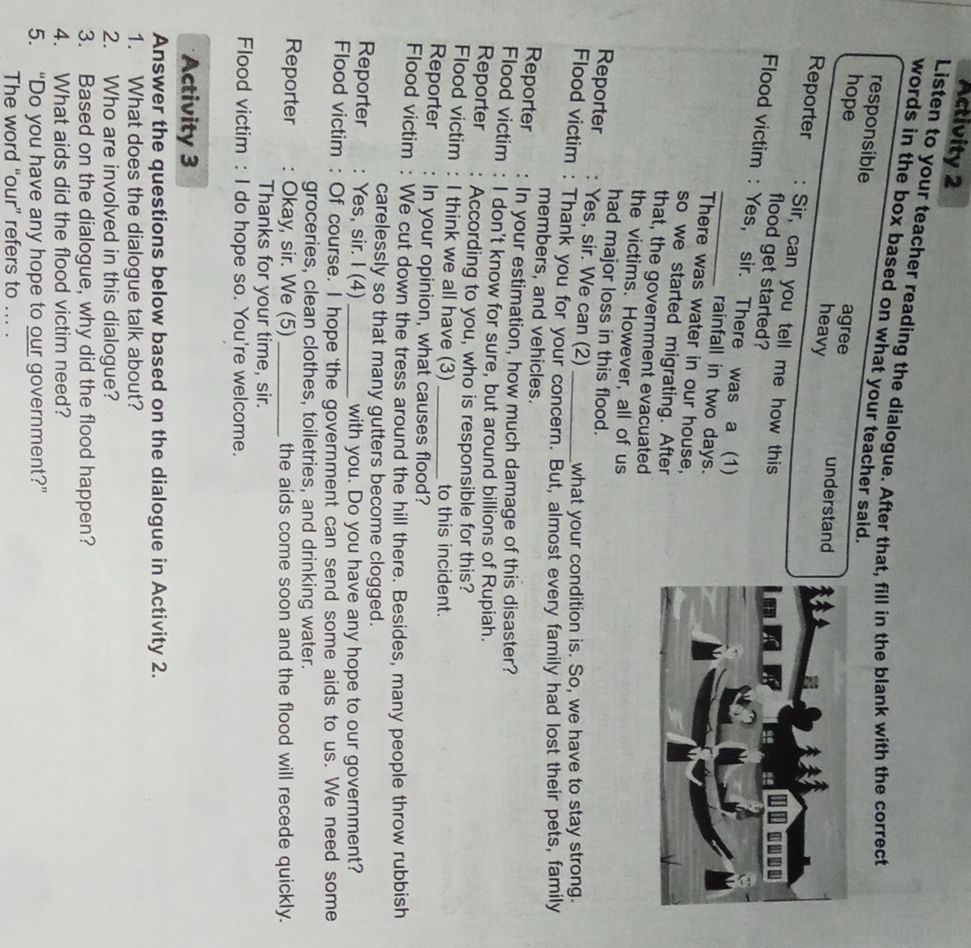 Activity 2 Listen to your teacher reading | StudyX