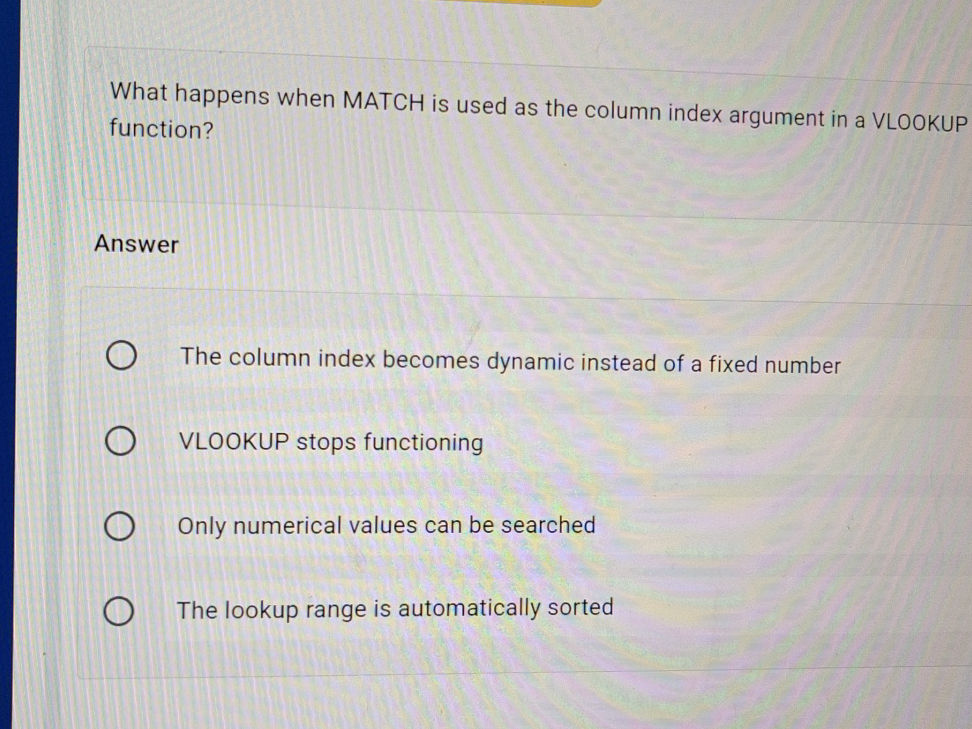 What happens when MATCH is used as the | StudyX