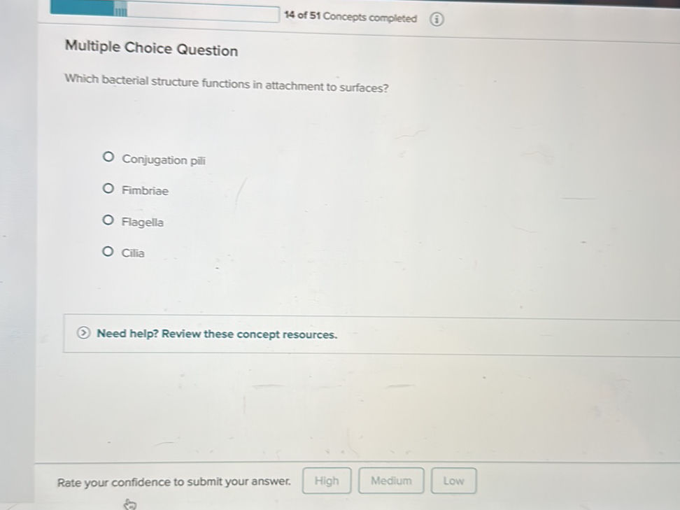 Multiple Choice Question Which bacterial | StudyX