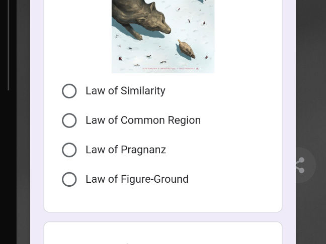Which Gestalt principle is illustrated in | StudyX
