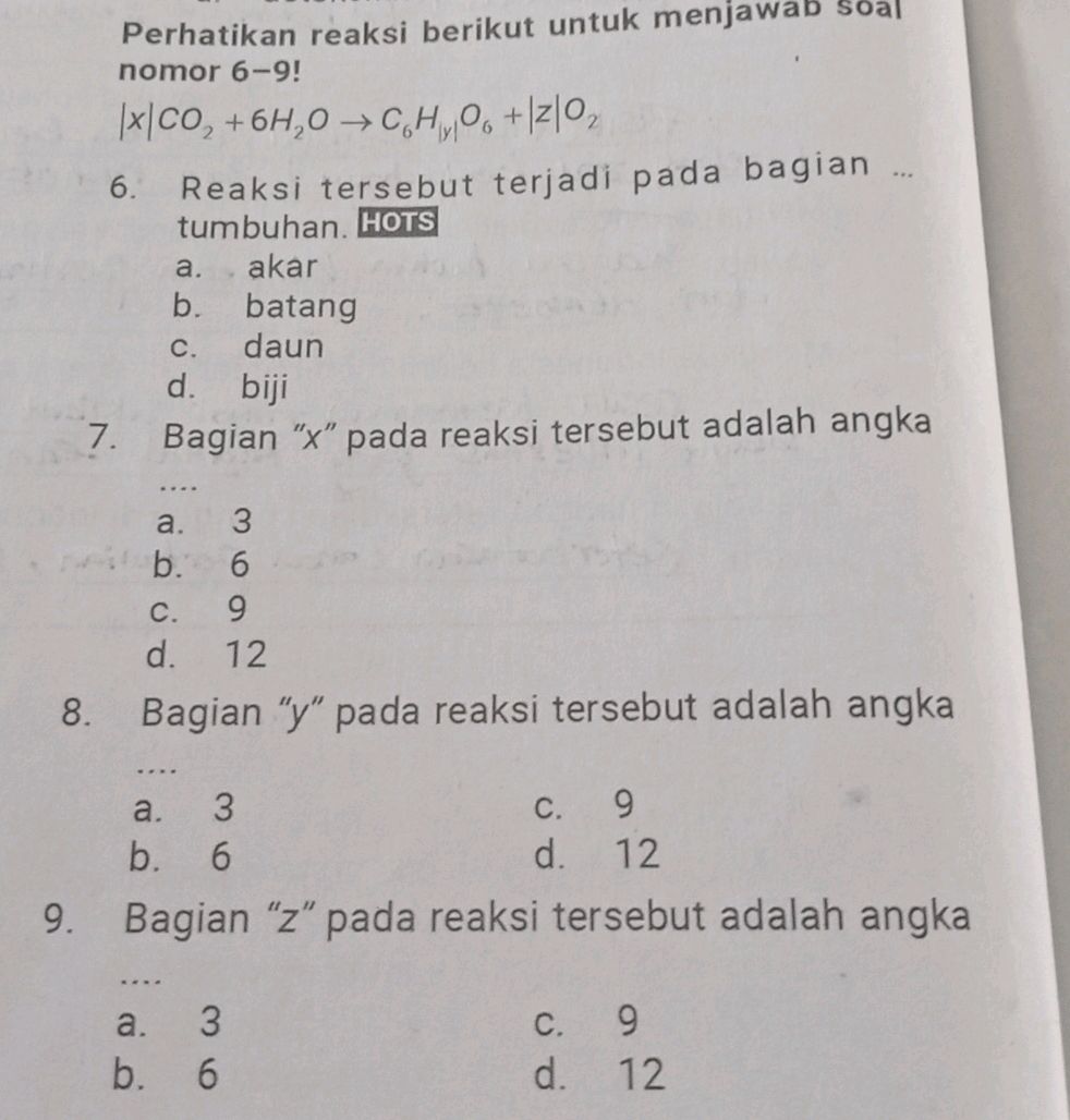 Perhatikan reaksi berikut untuk menjawab | StudyX