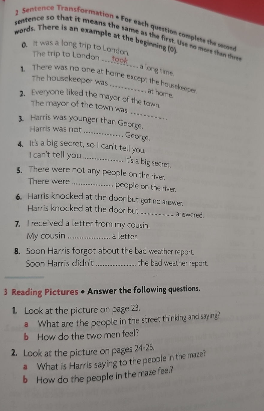 2 Sentence Transformation. For each question | StudyX