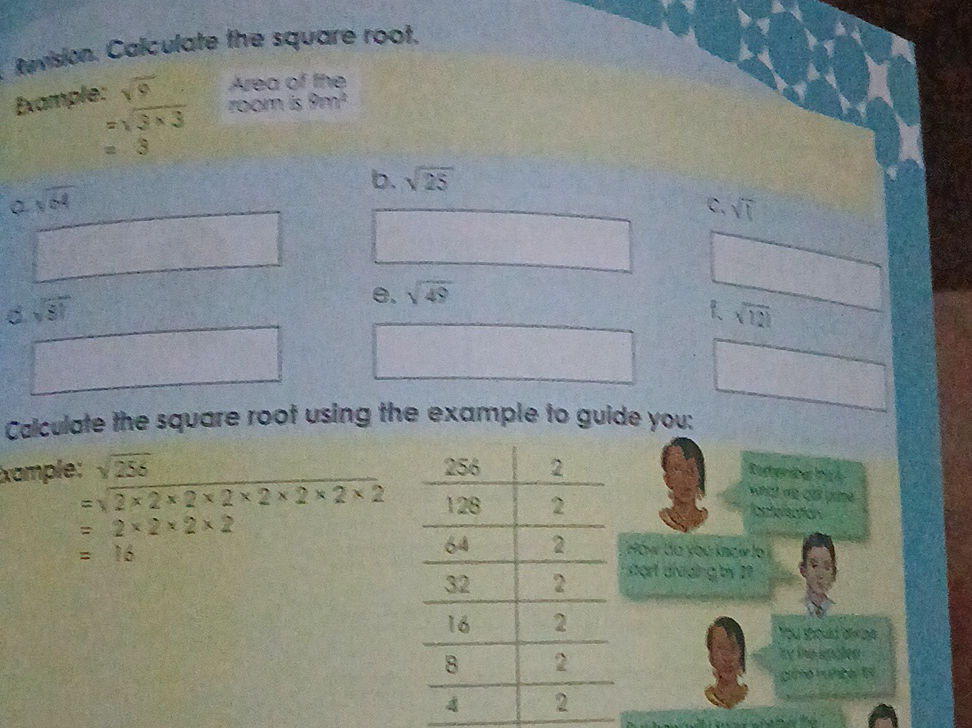 Calculate the square root. Example: $ {9} = | StudyX