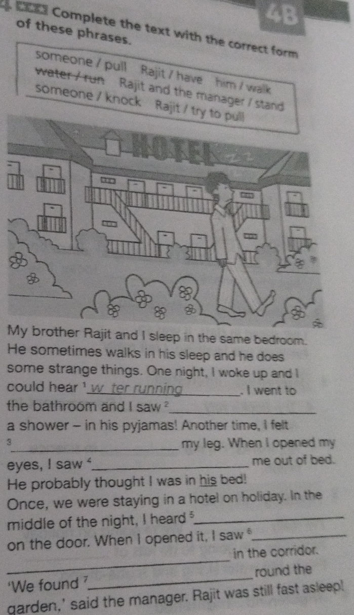 4. Complete the text with the correct form | StudyX