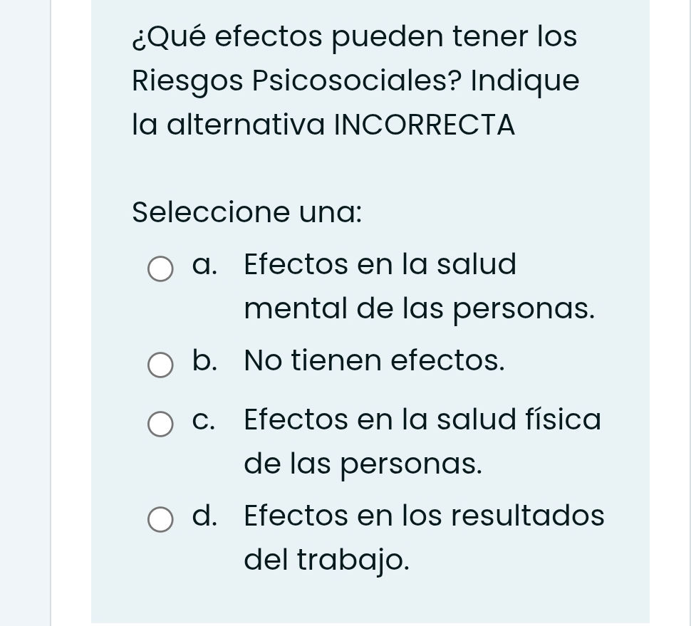 ¿Qué efectos pueden tener los Riesgos | StudyX