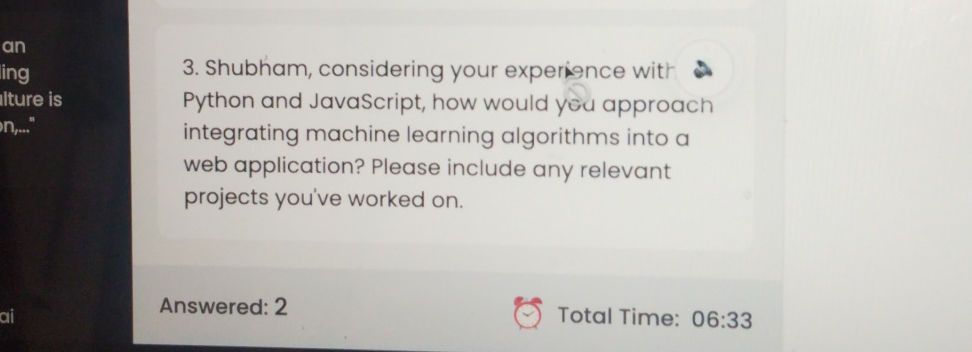 3. Shubham, considering your experience with | StudyX