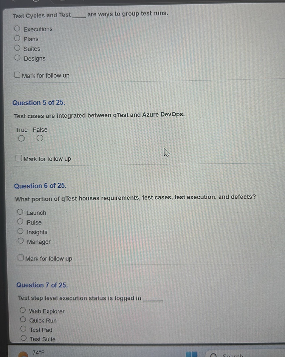 Test Cycles and Test ______ are ways to | StudyX