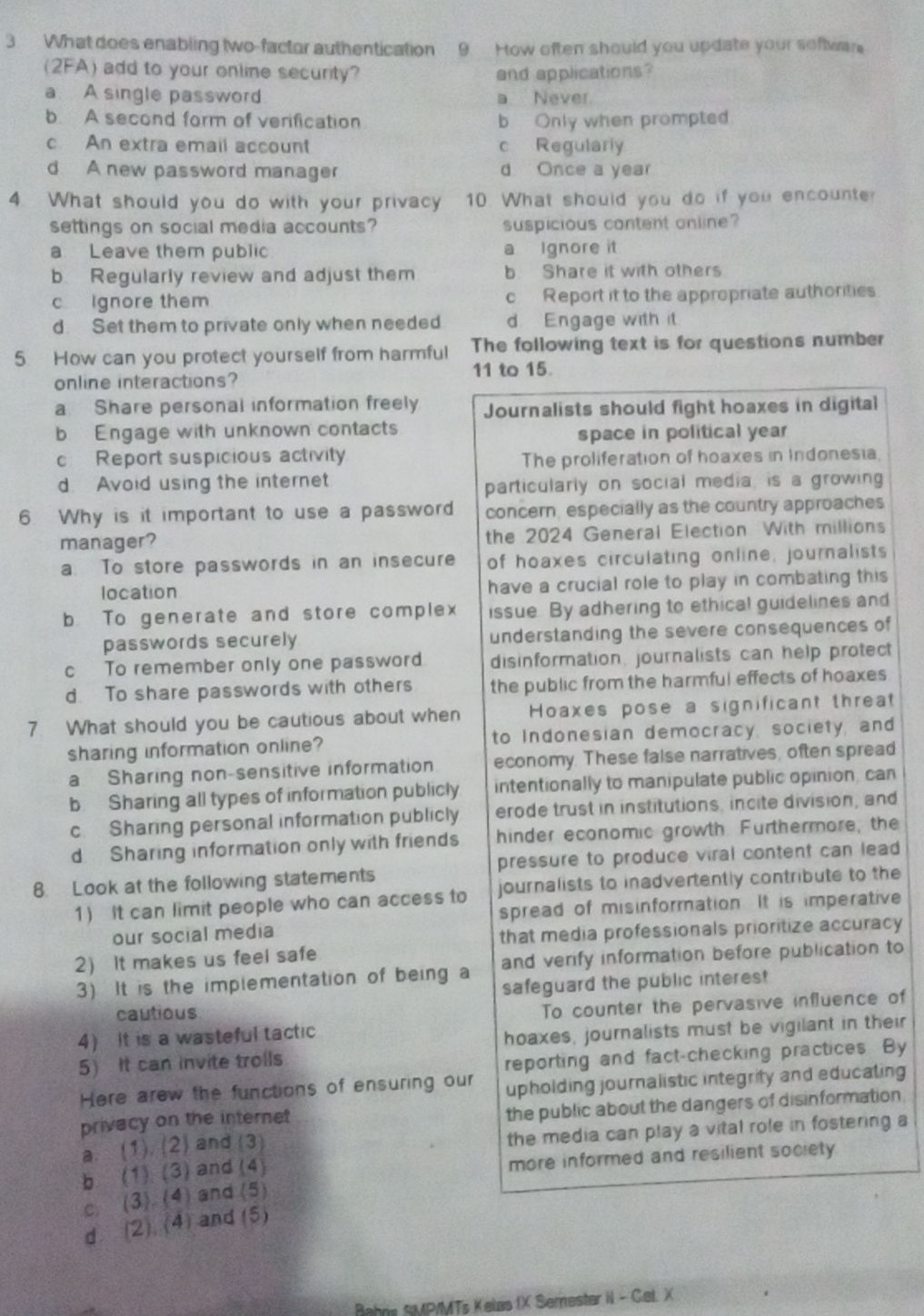 3. What does enabling two-factor | StudyX