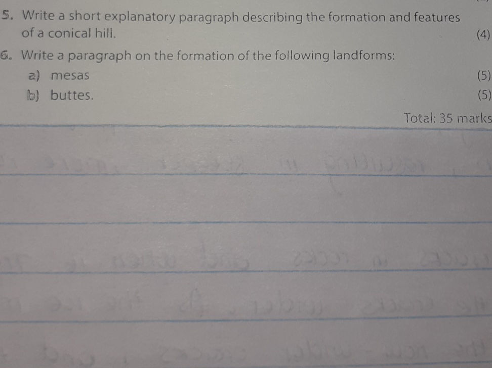 5. Write a short explanatory paragraph | StudyX
