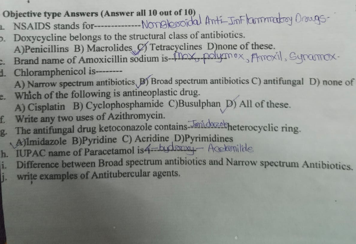 a. NSAIDS stands for-------Nonsteroidal | StudyX