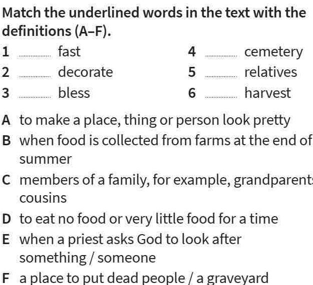 Match the underlined words in the text with | StudyX