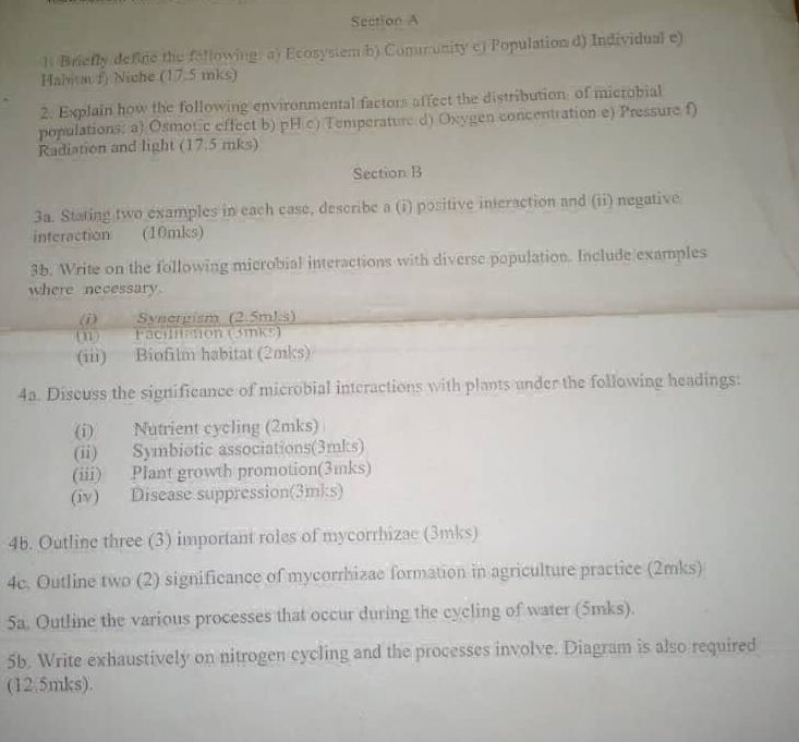 1. Briefly define the following: a) | StudyX