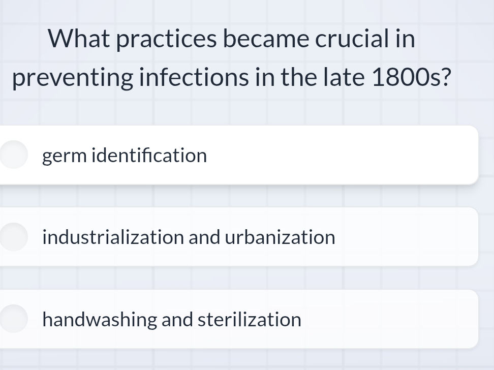 What practices became crucial in preventing | StudyX
