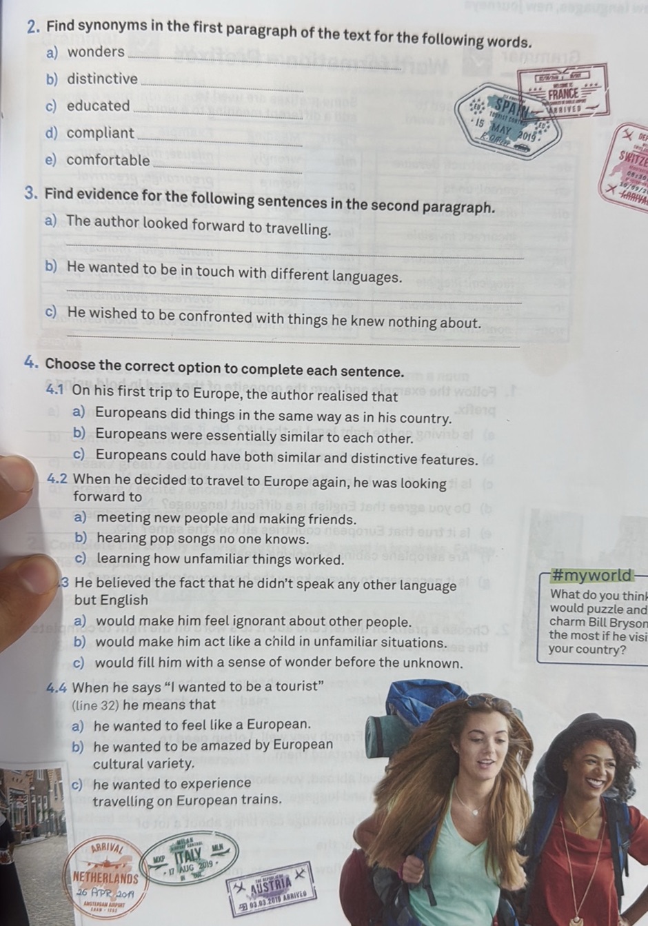 2. Find synonyms in the first paragraph of | StudyX
