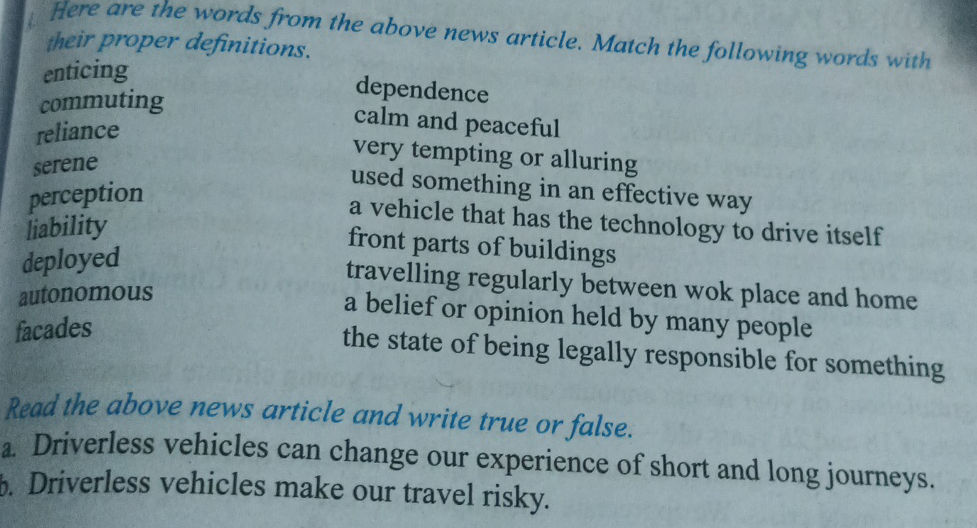 Here are the words from the above news | StudyX
