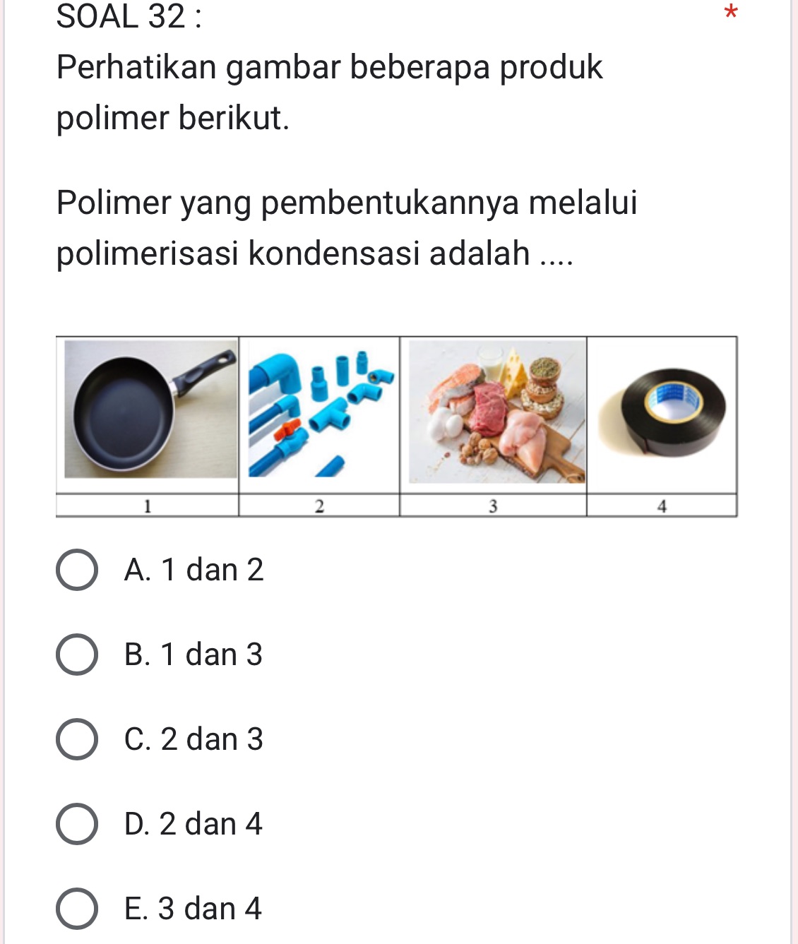 SOAL 32: Perhatikan gambar beberapa produk | StudyX