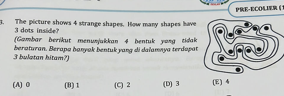 3. The picture shows 4 strange shapes. How | StudyX