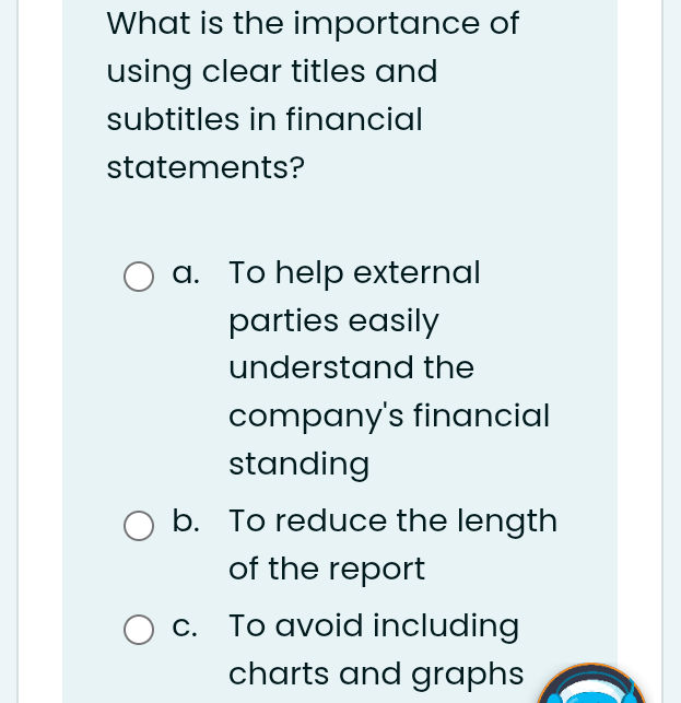 What is the importance of using clear titles | StudyX