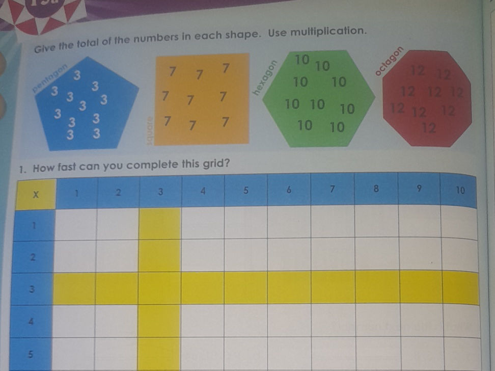 Give the total of the numbers in each shape. | StudyX