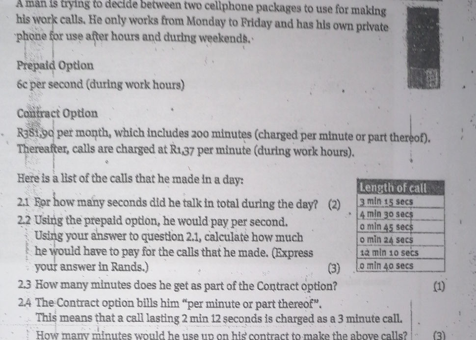 A man is trying to decide between two | StudyX