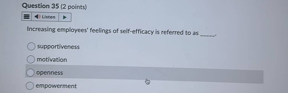Question 35 (2 points) Increasing | StudyX