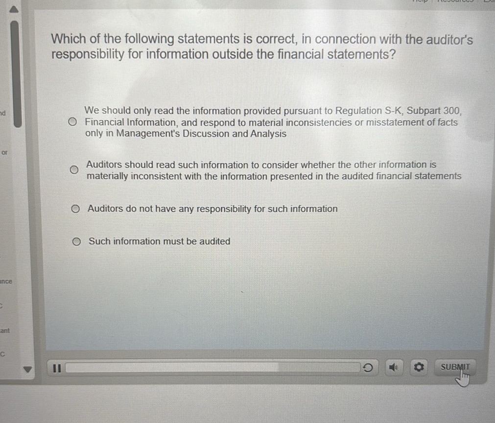 Which of the following statements is | StudyX