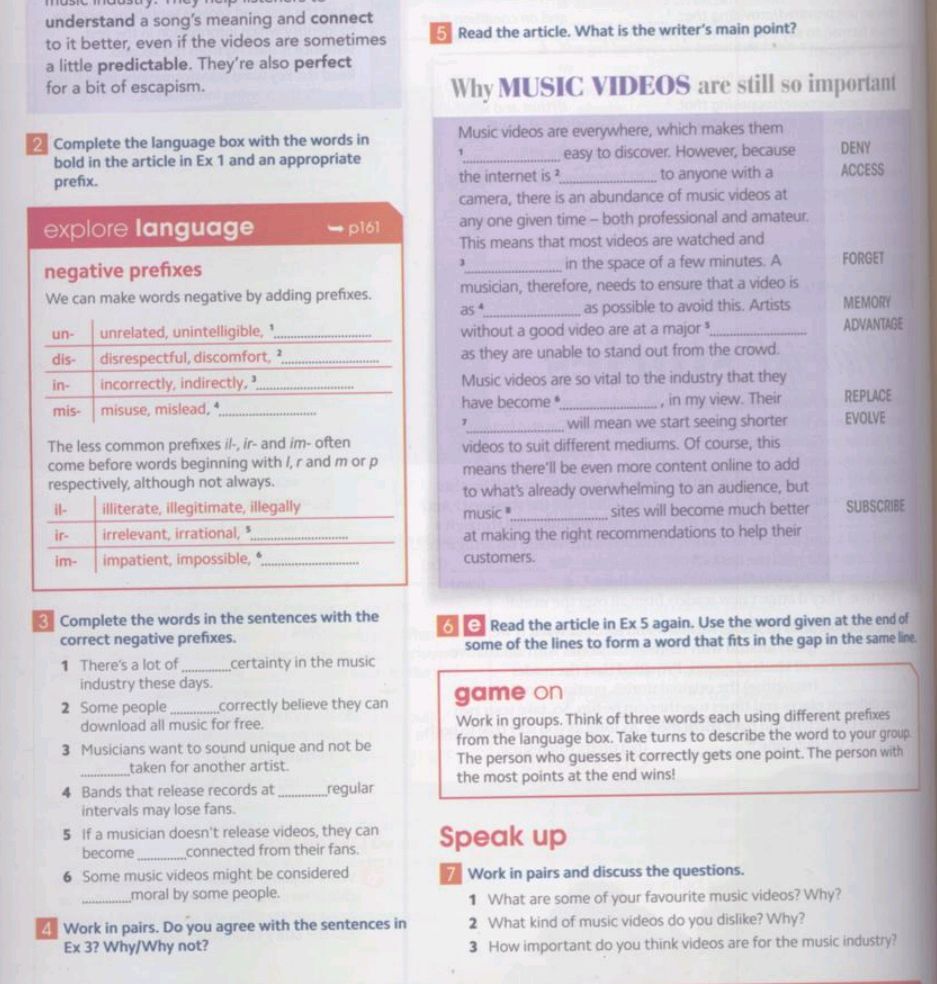 2 Complete the language box with the words | StudyX