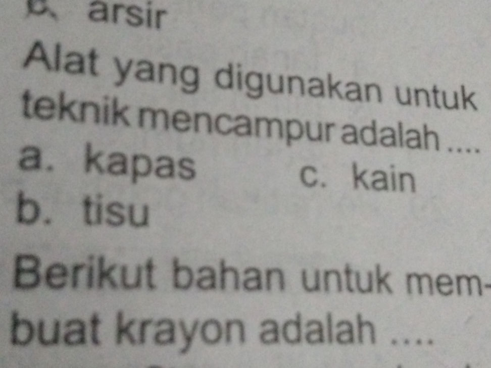 Alat yang digunakan untuk teknik mencampur | StudyX